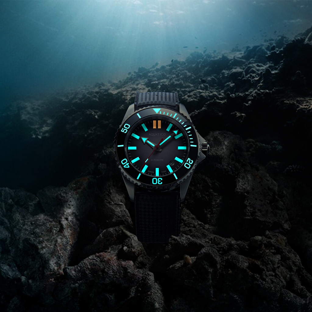 Aquatico: New In: Super Ocean T100 Tritium Automatic Limited Edition ...