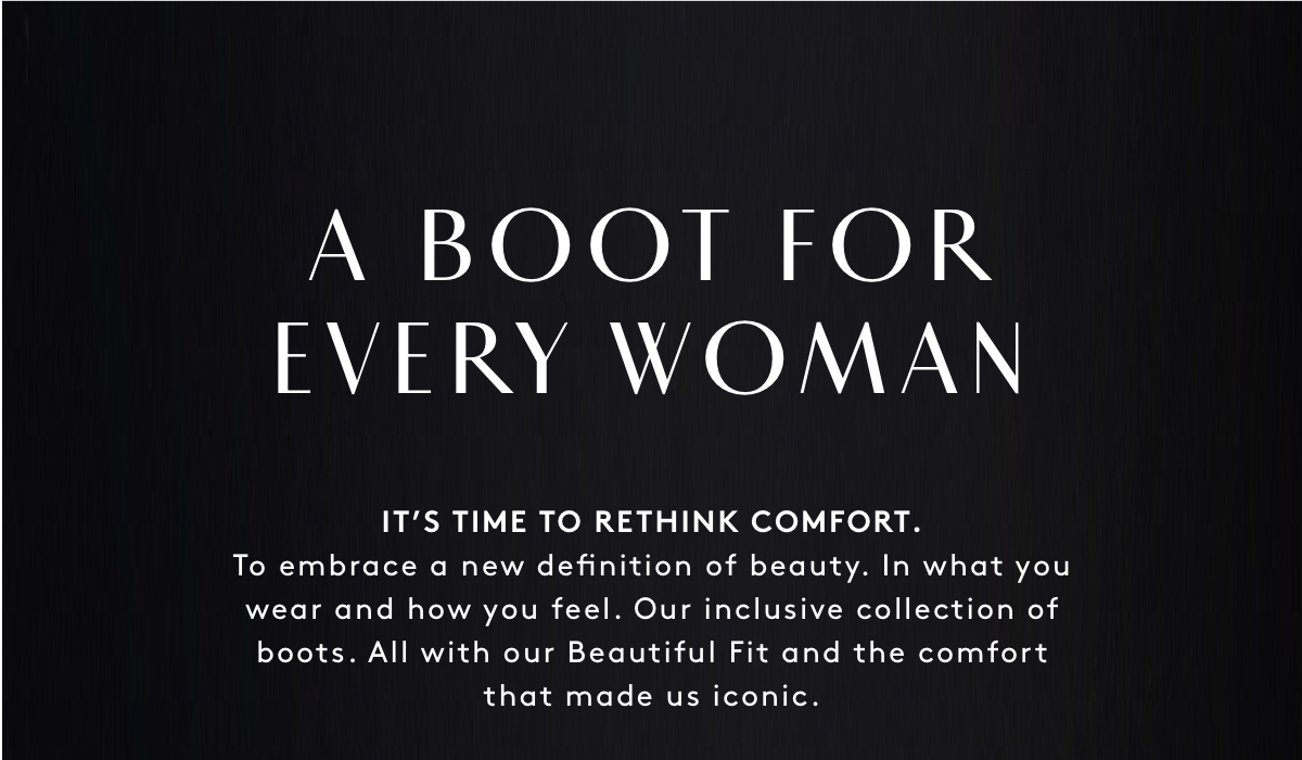 Naturalizer: Best in boots // Narrow, medium, and wide calf | Milled