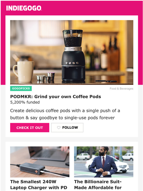 Indiegogo: Ditch inferior coffee pods with this new pod maker | Milled