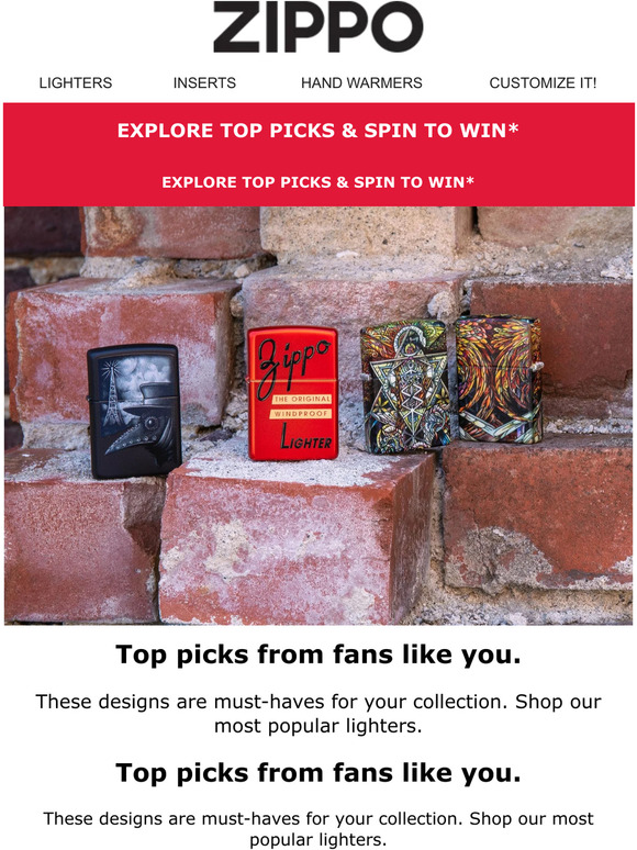 Zippo: Fans like you are loving these 🔥 | Milled