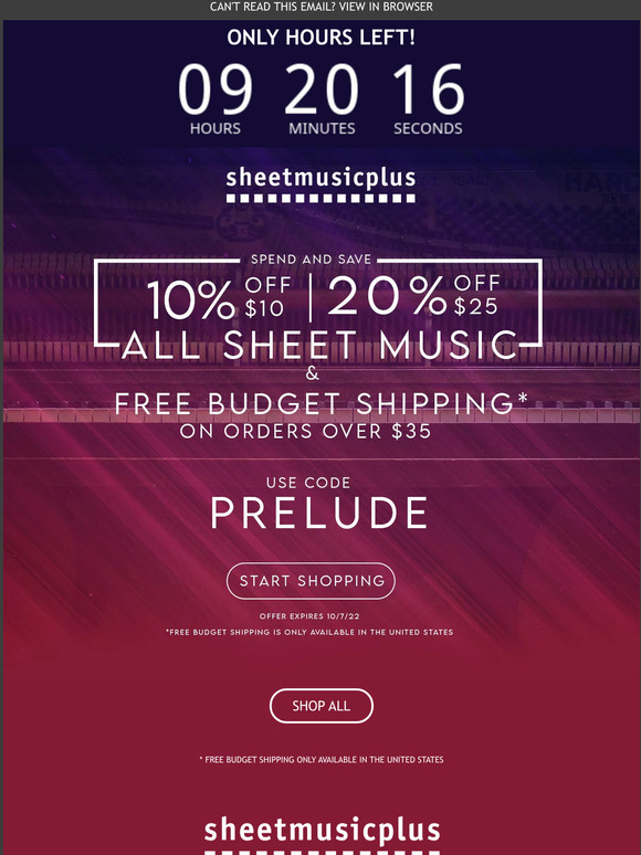 SheetMusicPlus Only Hours Left Prelude Is Just About To Be Cut Off sheetmusicplus-only-hours-left-prelude-is-just-about-to-be-cut-off