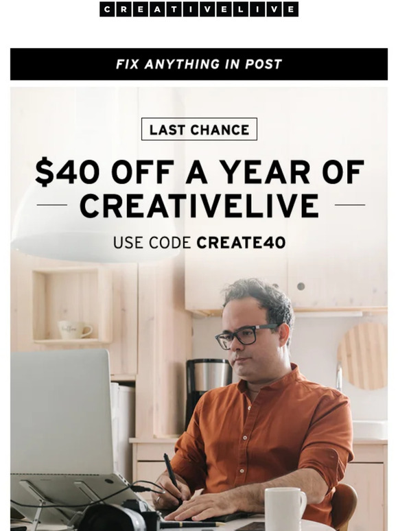 CreativeLive: Photoshop | Illustrator | InDesign | Canva | Milled