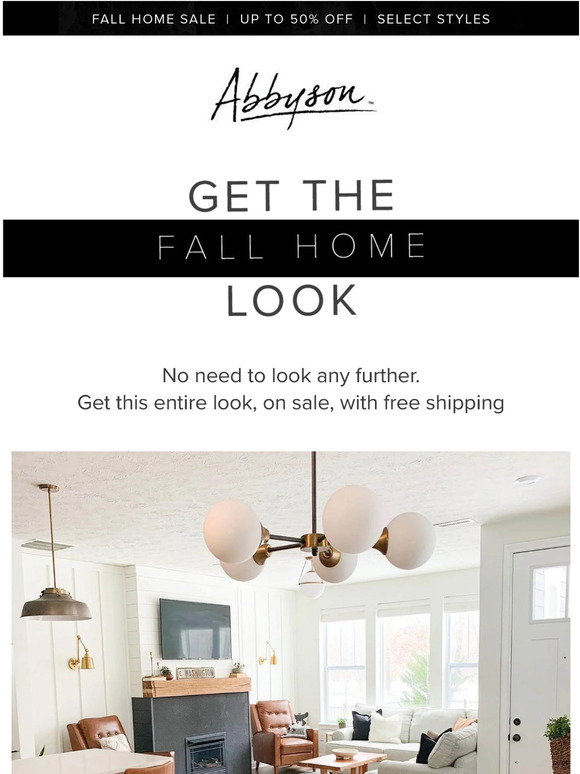 Abbyson: ALL ON SALE | Get The Fall Look For Less🍂 | Milled