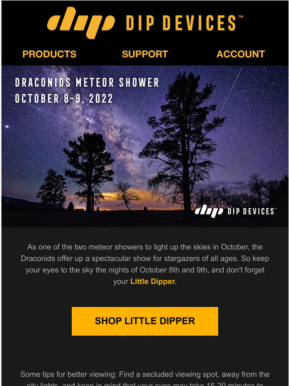 Dip Devices: Planning to watch the meteor shower? | Milled