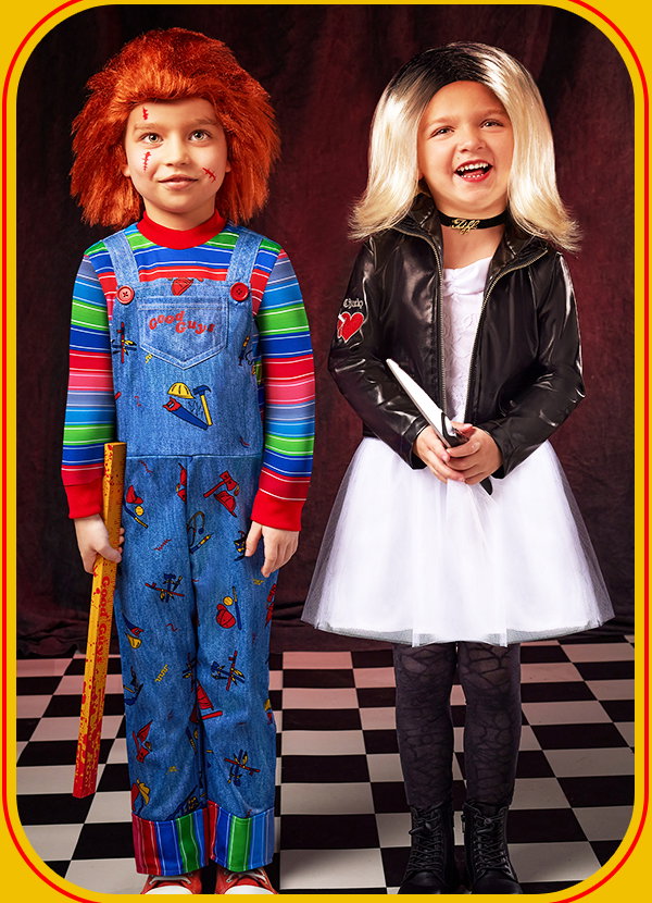Spirit Halloween: 🔪 NEW Chucky & Tiffany costumes! | Milled