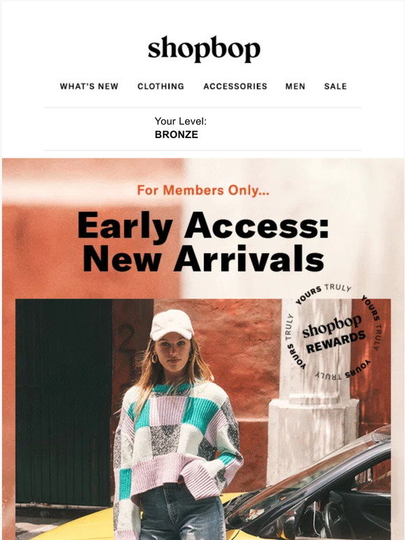 Shopbop: —, get the first look at what’s new! | Milled