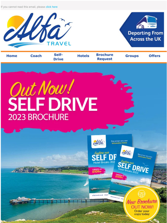 Alfa Travel: Order your NEW 2023 Self Drive Brochure today!🌞🚗 | Milled