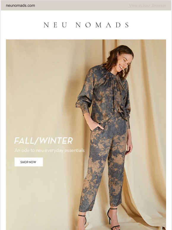 Neu Nomads: Introducing the Fall/Winter Collection | Milled