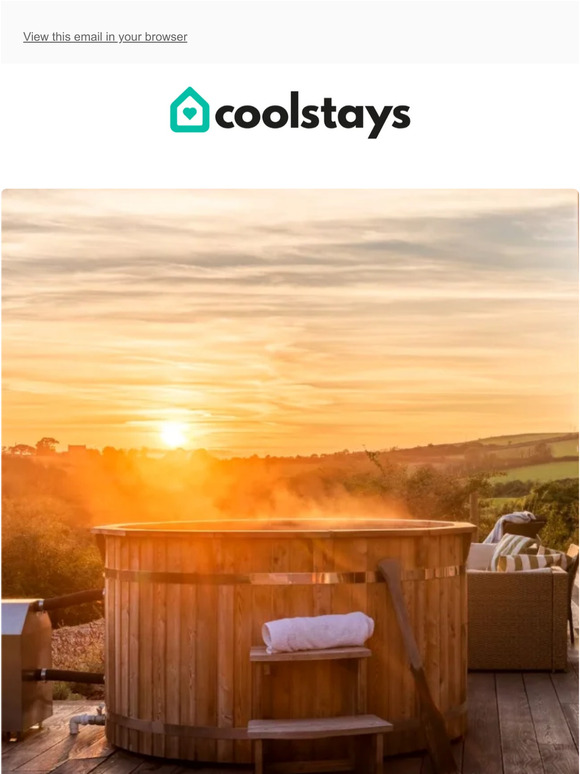 CoolStays UK: Hot tubs with a view & wild island hideaways | Milled