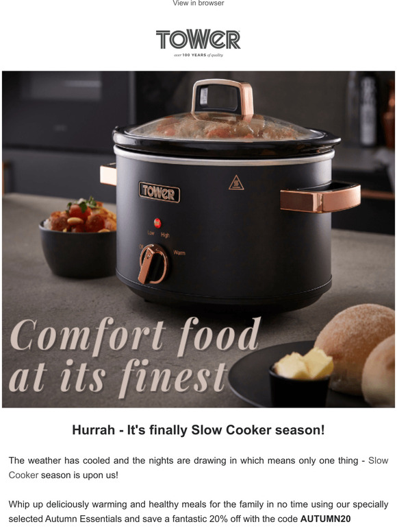 Tower: It's finally Slow Cooker season! 🍁 | Milled