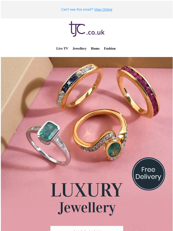 The Jewellery Channel: Drape in the ecstasy of LUXURY JEWELLERY with an ...