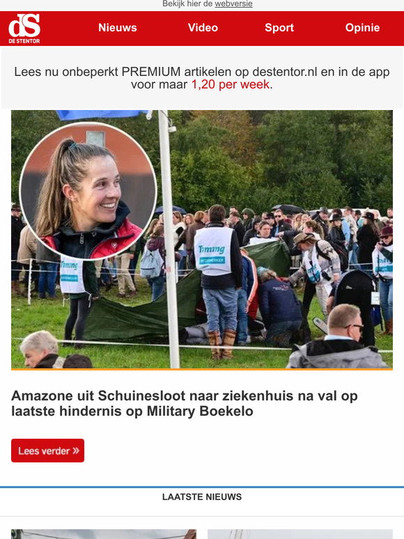 De Stentor: Putten hangt ineens weer vol met omgekeerde vlaggen, 'valt ...