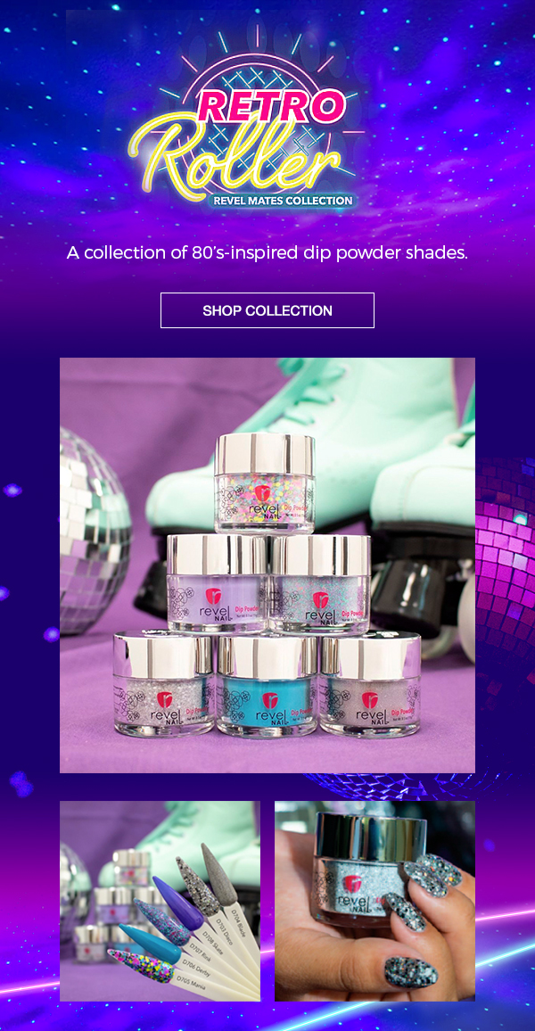 Sleek Nail: Introducing the Retro Roller Collection! | Milled