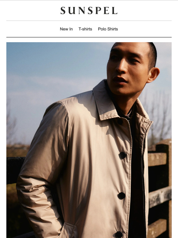 Sunspel: NEW Ultra-lightweight Jackets | Milled