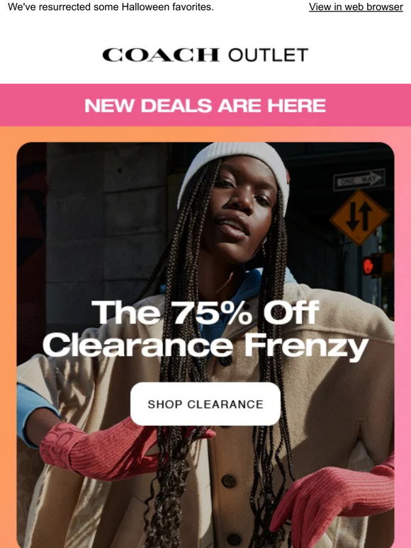 Coach: Hey Boo, Web-Exclusive Halloween Picks Are Here | Milled