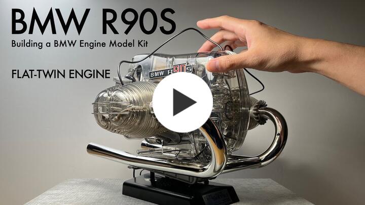 Enginediy: BMW Motorcycle Engine Model | Milled