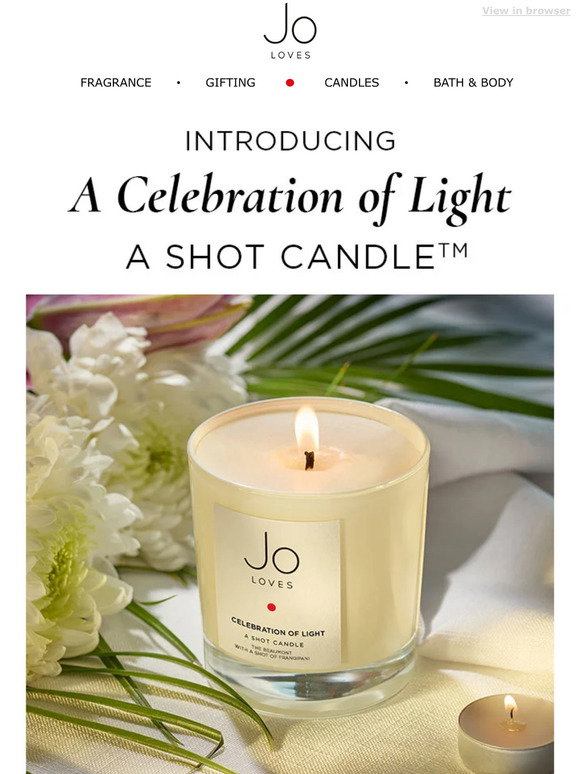 Jo Loves: Introducing our NEW Limited-Edition Candle | Milled