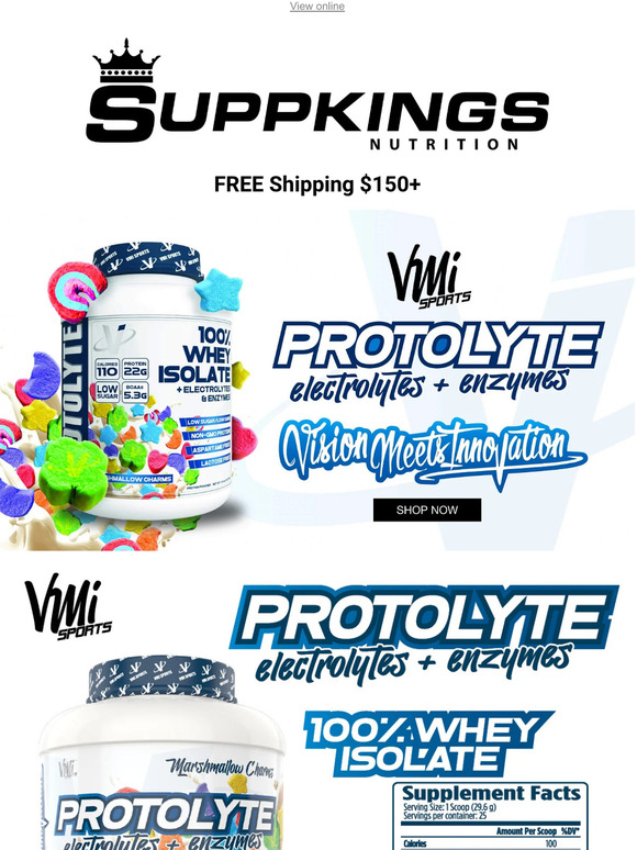 SuppKings Nutrition: — 🔥VMI PROTOLYTE 100% WHEY PROTEIN ISOLATE ...