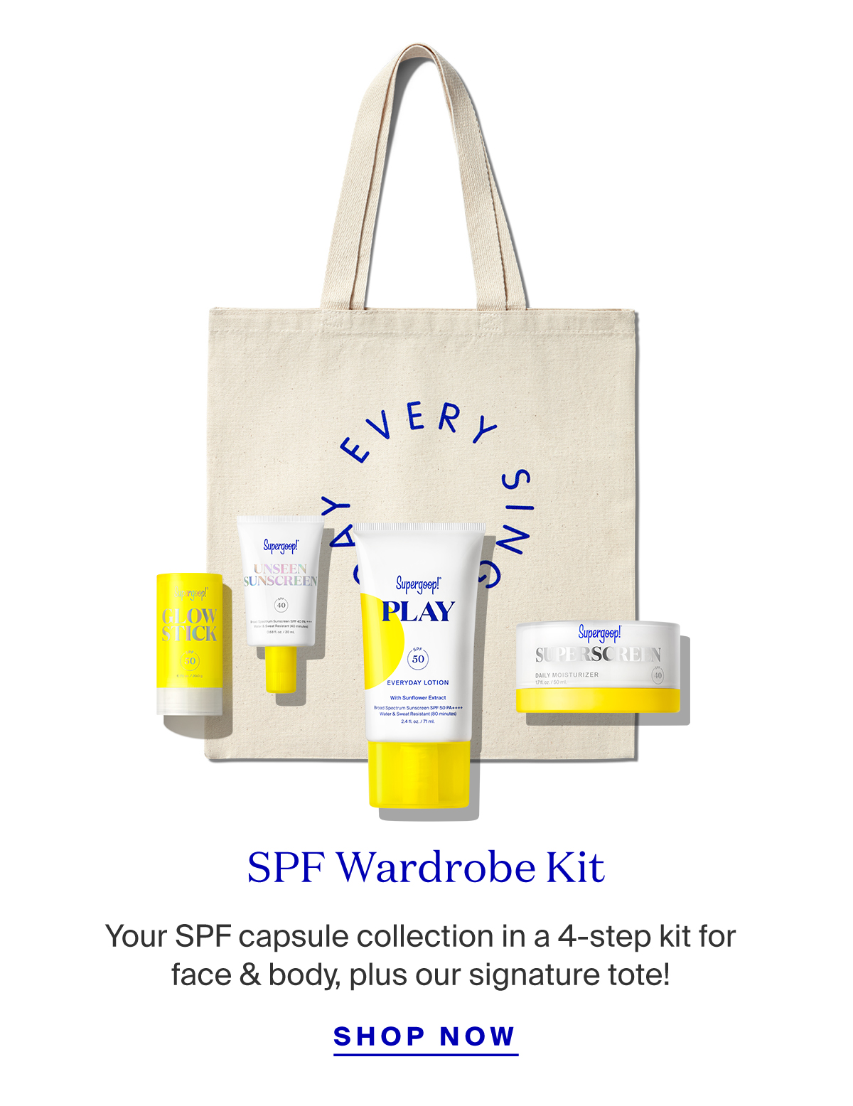 Supergoop: Exclusive kits & sets, just for you | Milled