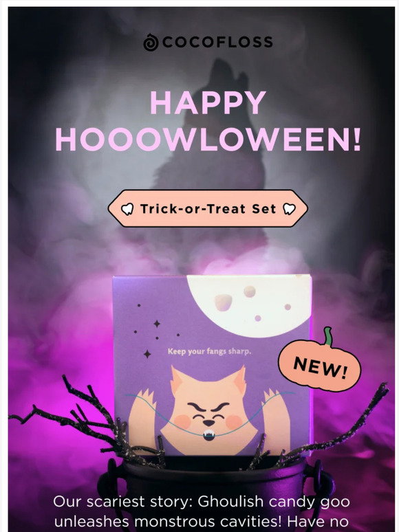 Cocofloss: Slay Candy with our NEW Halloween Sets! 🐺 | Milled