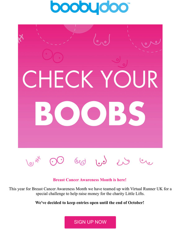 Boobydoo: 🔔REMINDER: It's time to check your boobs! | Milled