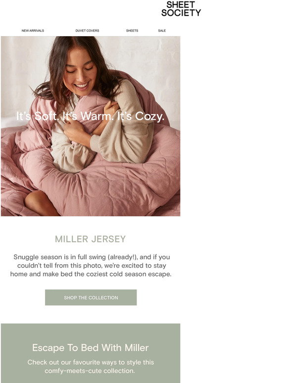 Sheet Society: How to Style Miller Jersey | Milled
