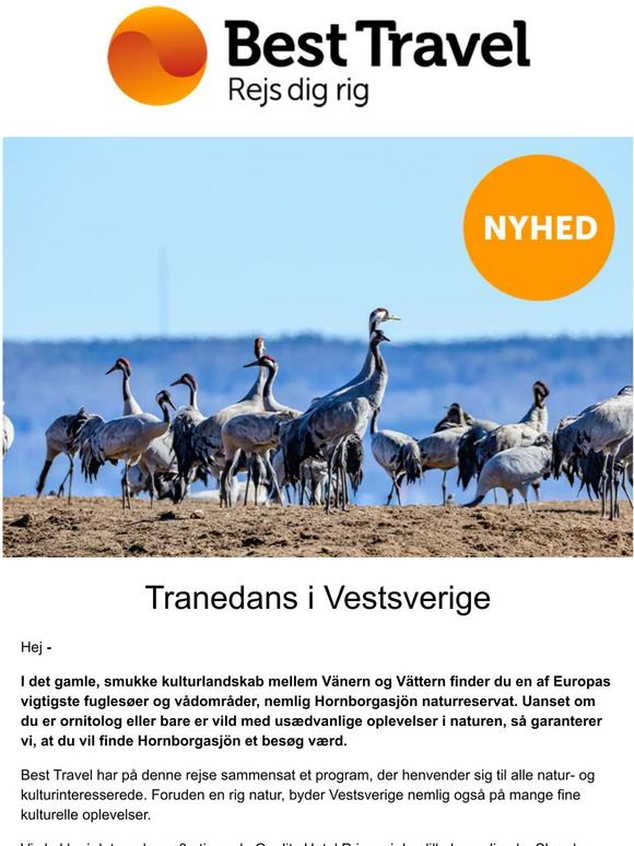Best Travel: Nyhed: Tranedans i Vestsverige 🇸🇪 | Milled