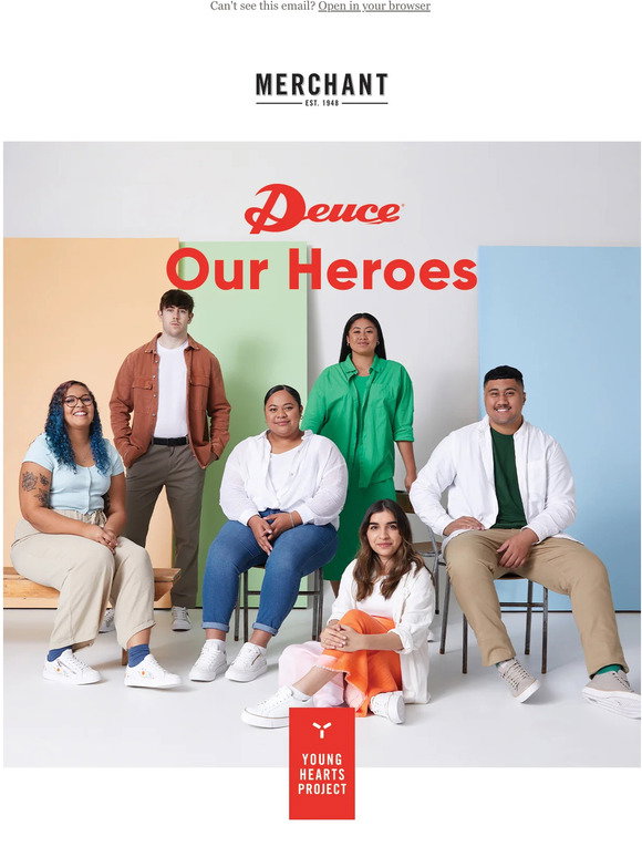 Merchant: Meet Our Heroes | Deuce Sneakers | Milled