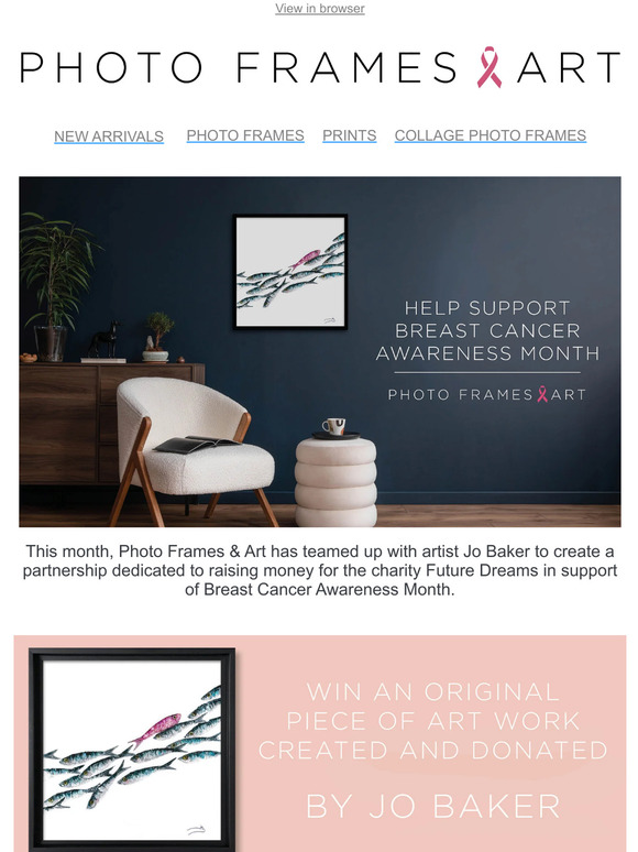 Photo Frames and Art: PF&A: Supporting Breast Cancer Awareness Month ...