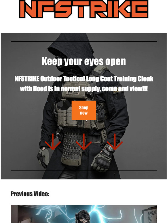 NFSTRIKE: Tactical Cloak with Hood is restored supply!!! | Milled