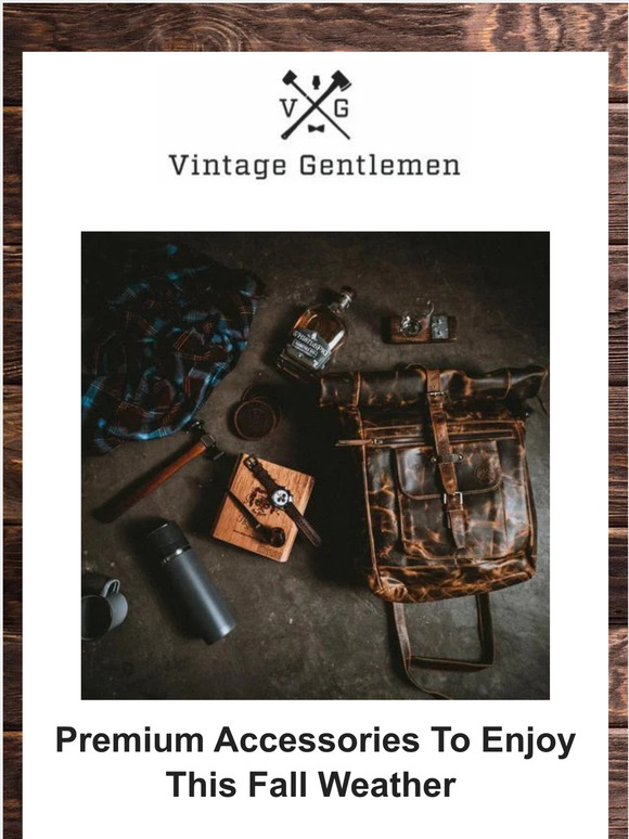 Vintage Gentlemen: 🍁 Four items you need for the perfect fall afternoon ...