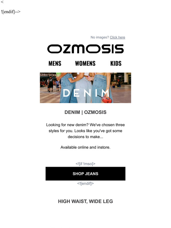 Ozmosis: The perfect pair of denim doesn't exi- | Milled