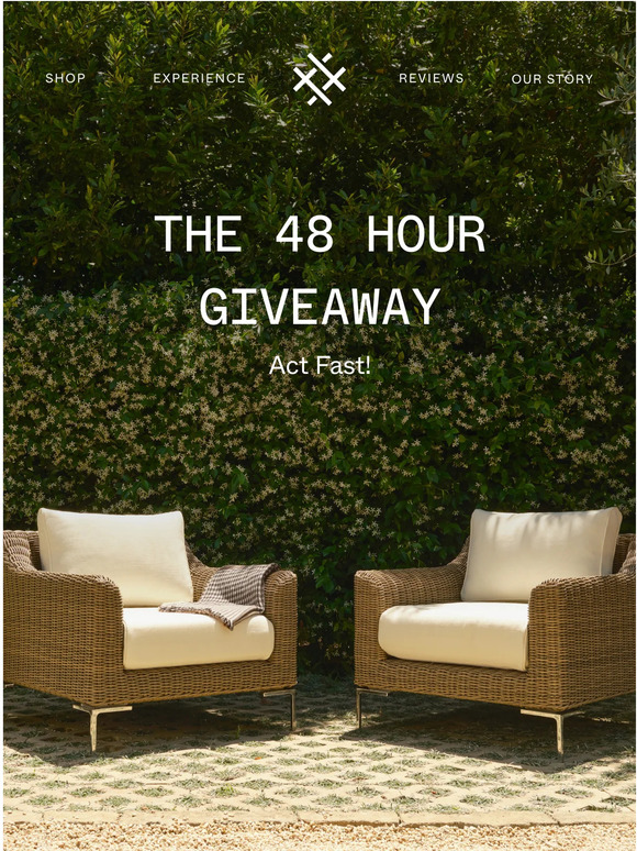 Outer: The 48 Hour Giveaway | Milled