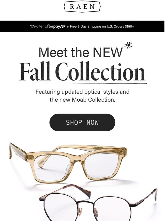 Raen Optics: Meet the NEW Fall Collection 2022 | Milled
