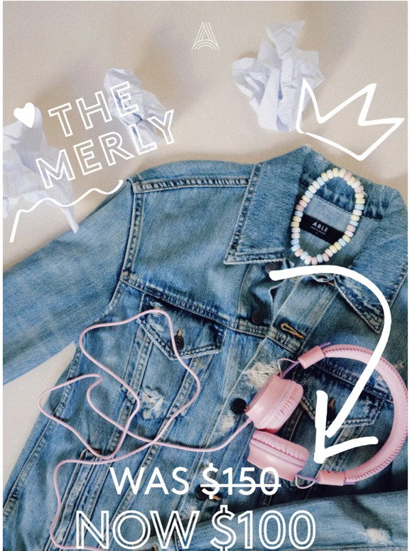 ABLE: Our first denim jacket | Milled