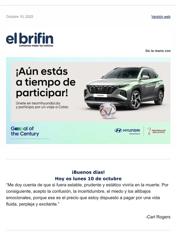 El Brifin: Ya se siente la brisita | Milled