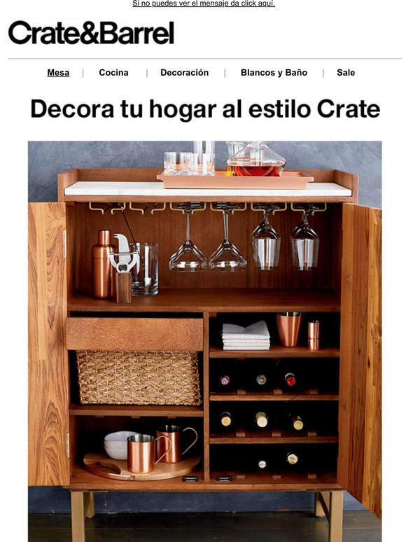 Crate and Barrel: Sabemos lo importante que son tus espacios ...