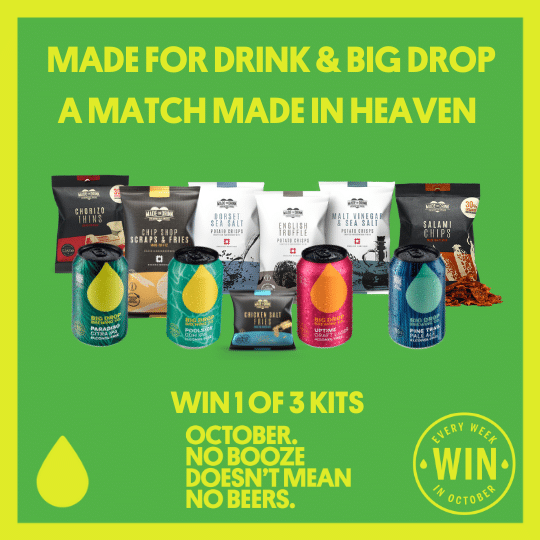 Big Drop Brewing Co: Week 2 - A Perfect Match Made for Drink x Big Drop ...