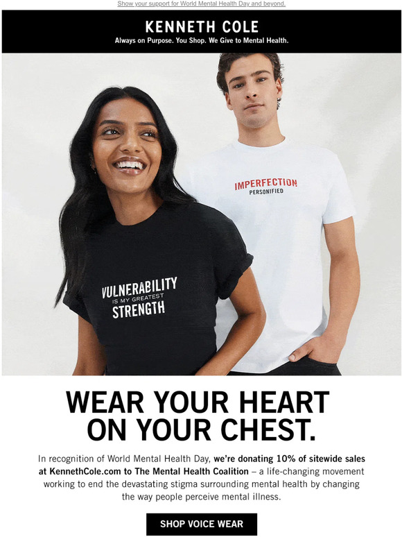 Kenneth Cole: SEND STIGMA A STRONG MESSAGE | Milled