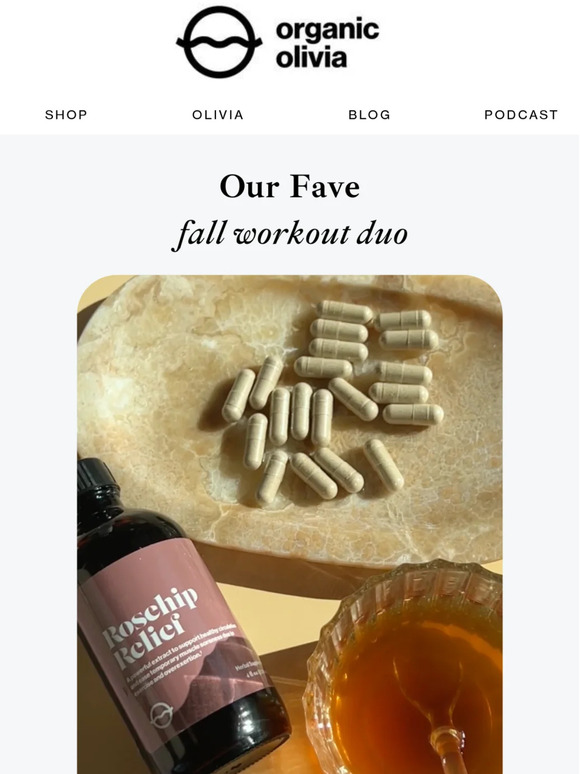 Organic Olivia: Olivia’s workout supplement routine | Milled