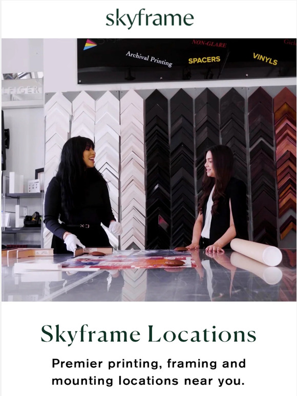 Sky Frame: Skyframe locations near you 🖼️ | Milled