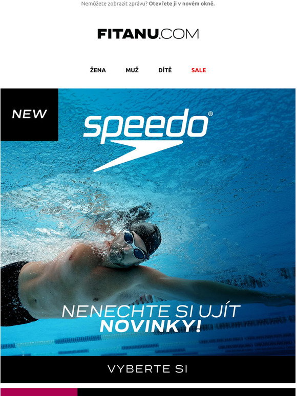 Fitanu: Objevte značku SPEEDO! Podívejte se na nabídku 🏊 za skvělou ...