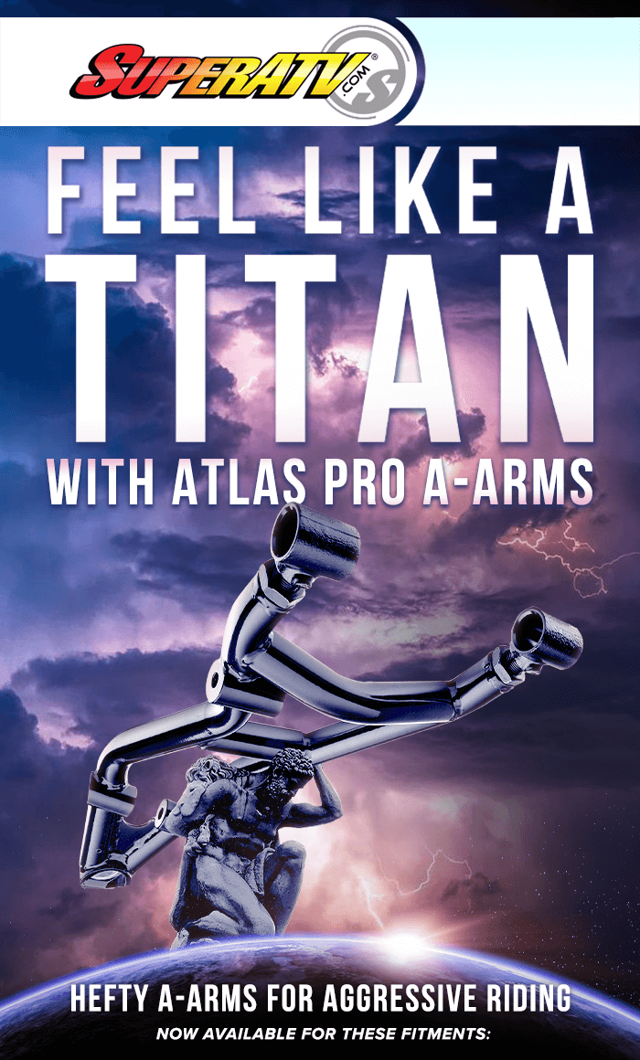 Super ATV: Feel Like A Titan with NEW Atlas Pro A-Arms! 💪💪 | Milled