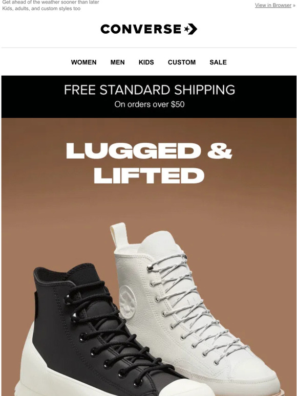 Converse: Time to bring out the boots 🕔 | Milled