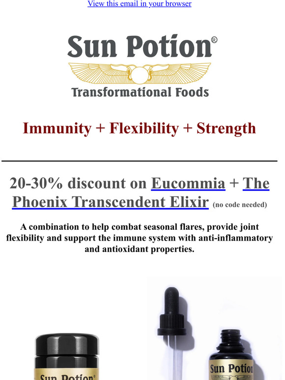 Sun Potion: Immunity + Flexibility + Strength 💪⚡ | Milled