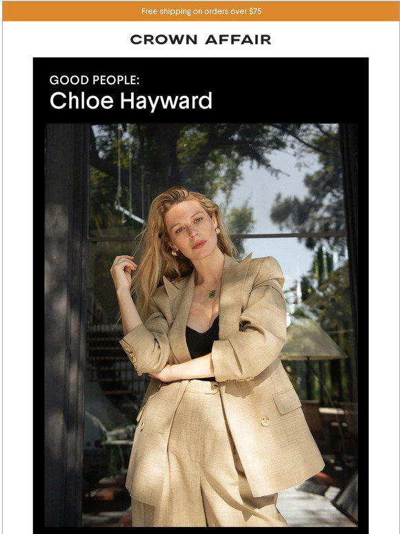 Crown Affair: Chloe Hayward’s Wash & Go Ritual | Milled