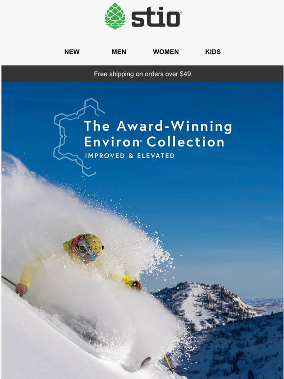 Stio: Meet The Improved & Elevated Environ® Collection | Milled