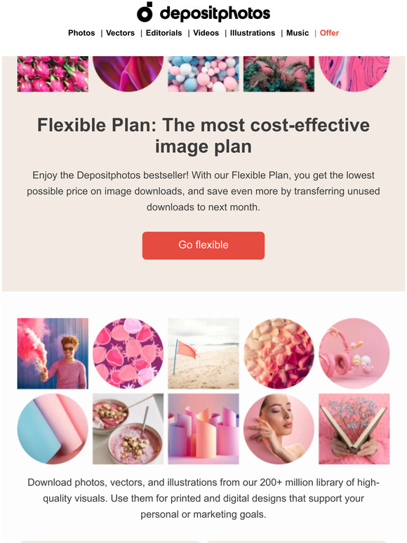 DepositPhotos: 😀 Flexible and cost-effective! | Milled