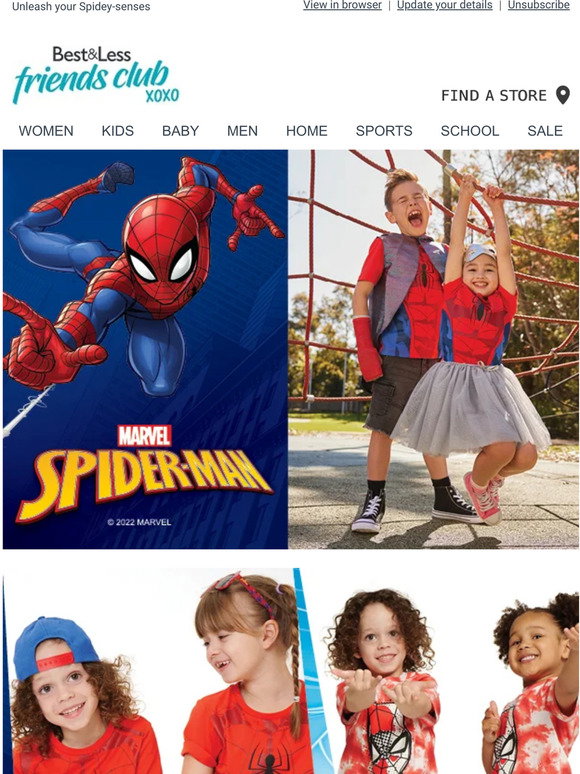 Best & Less: Get the ultimate Spider-Man Collection here! | Milled