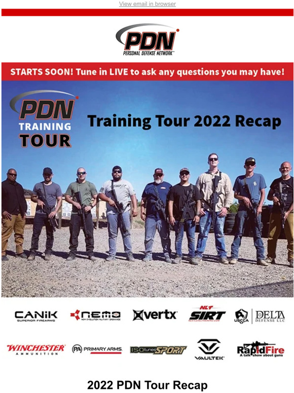 Personal Defense Network: We go LIVE at 10:00 a.m. CT with Rob Pincus ...